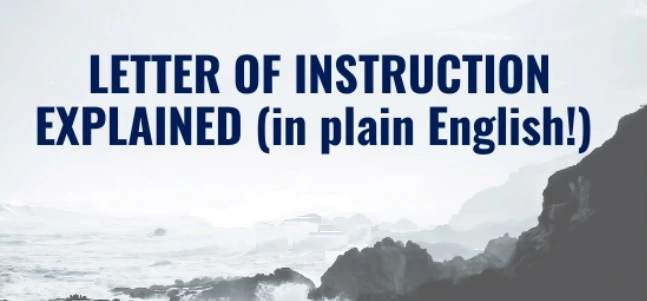 Writing a Letter of Instruction with Samples